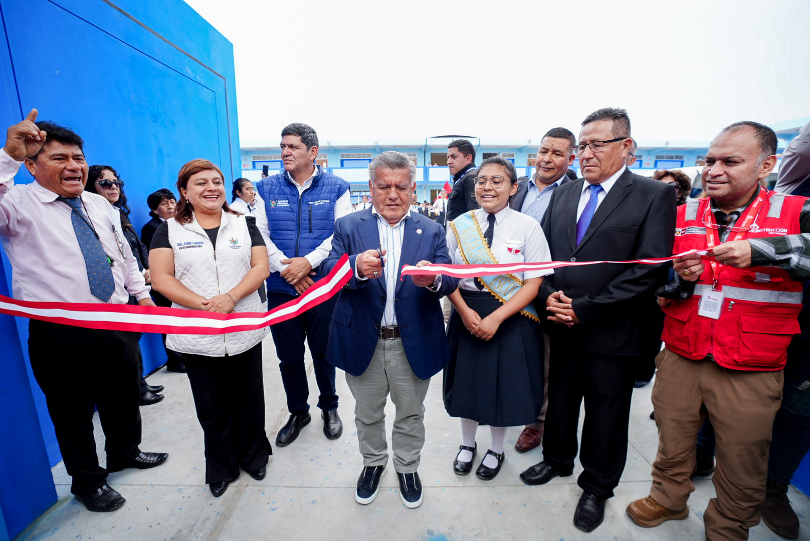 GORE La Libertad inauguró la nueva infraestructura del colegio María Negrón