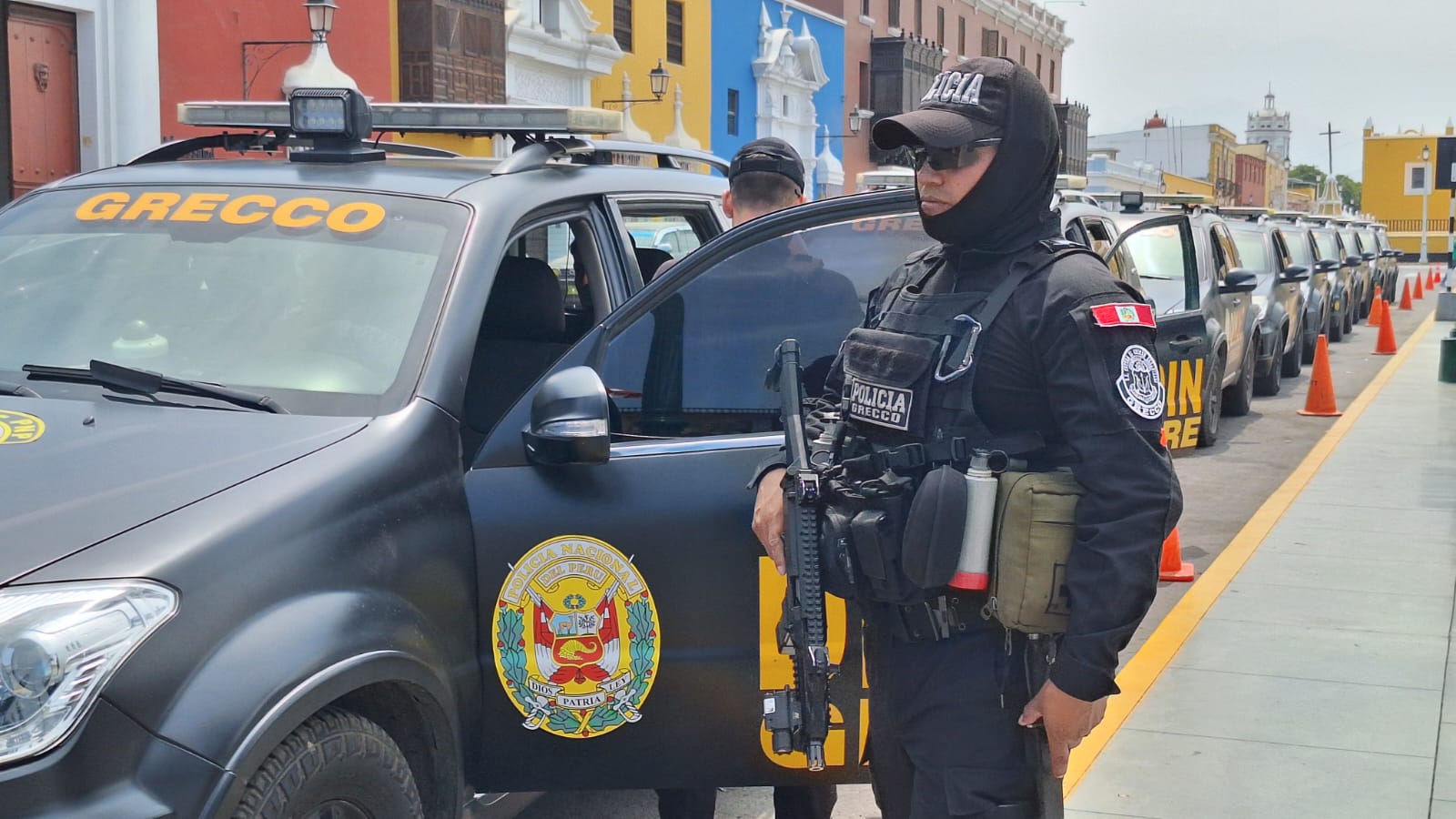Agentes Grecco dejarán Trujillo tras finalizar estado de emergencia