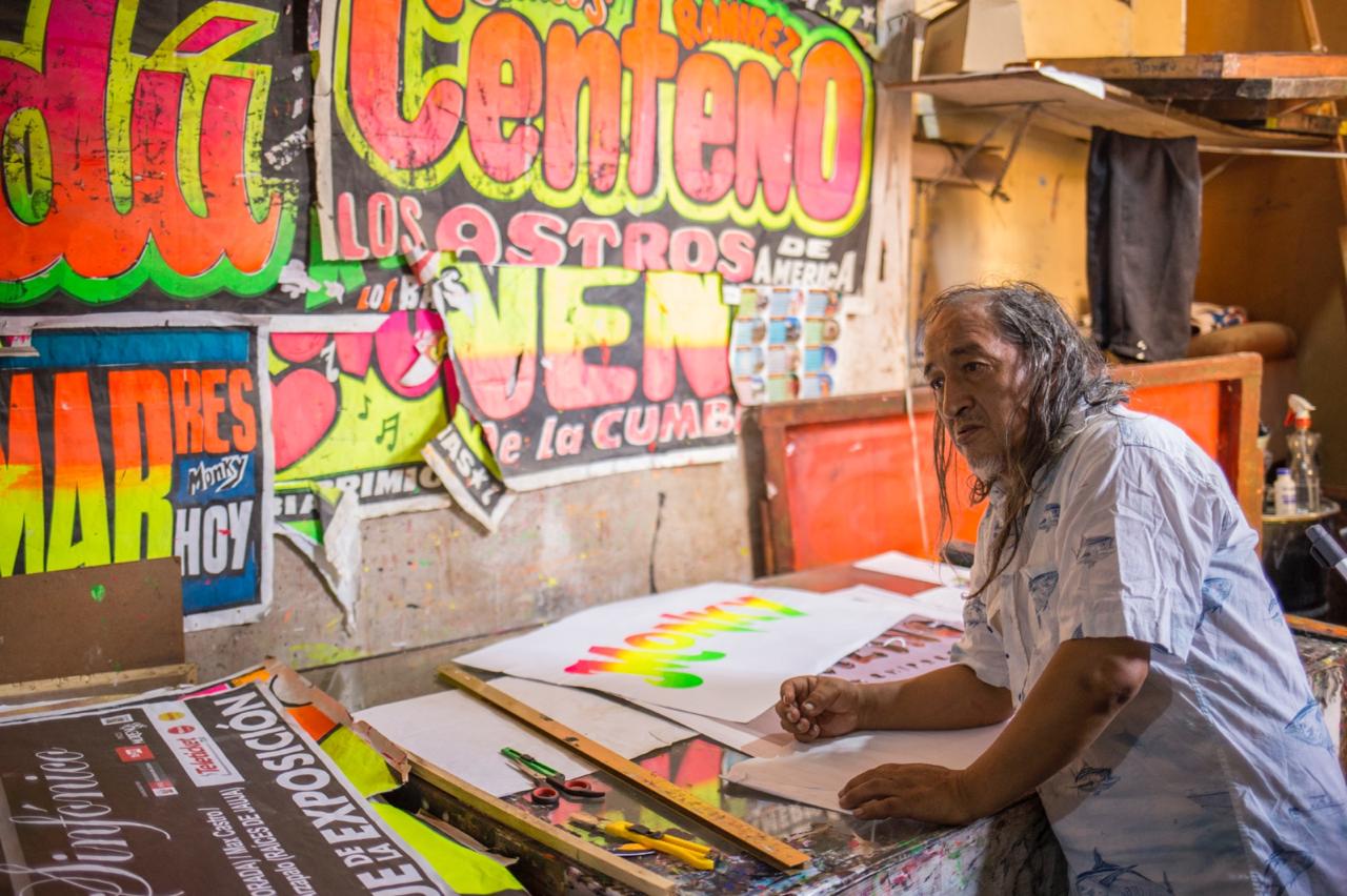 Monky, el pionero del cartel chicha, realiza una exposición en Trujillo