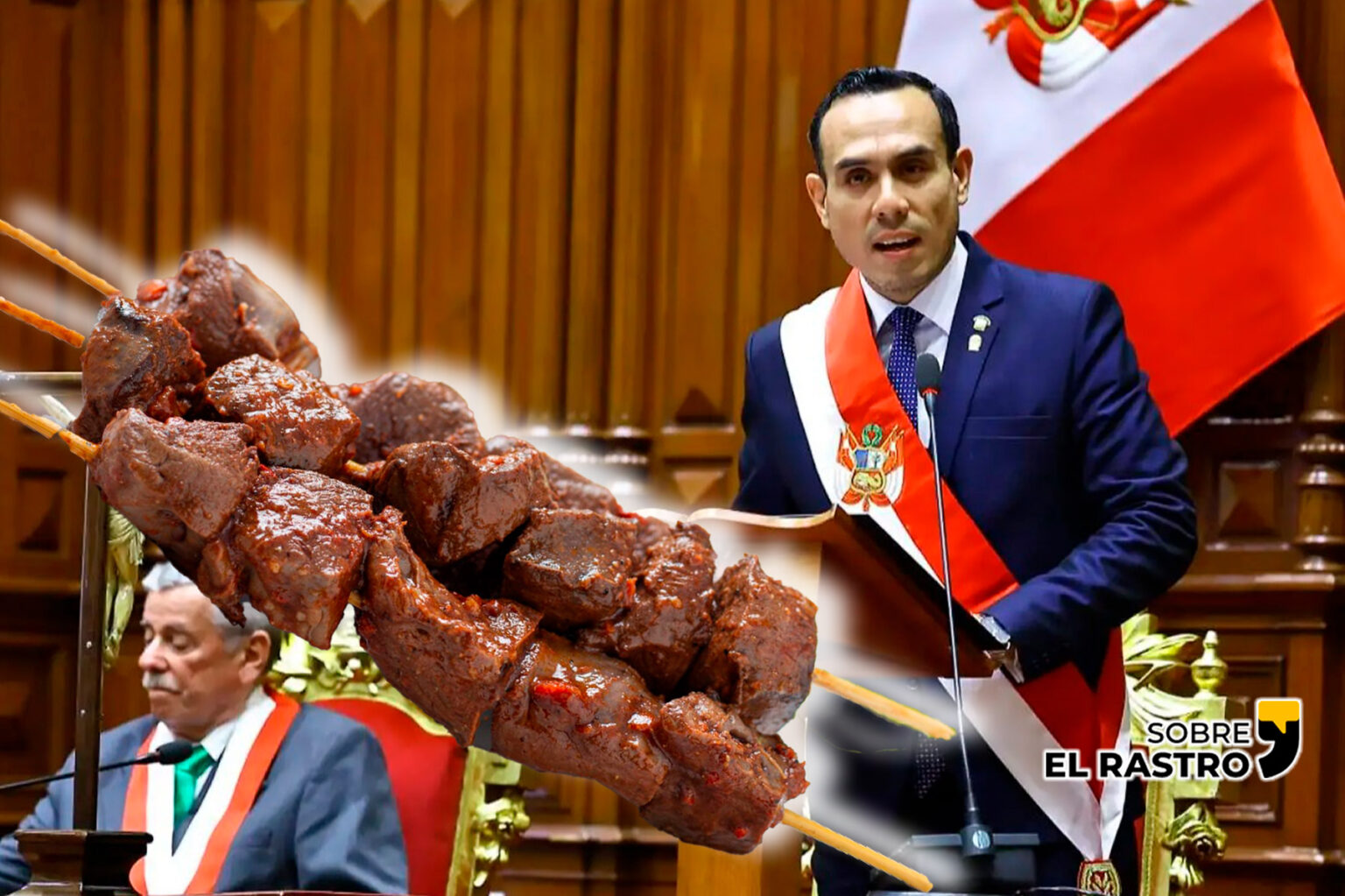 El poder pasa a José Jerí, un político con varios anticuchos